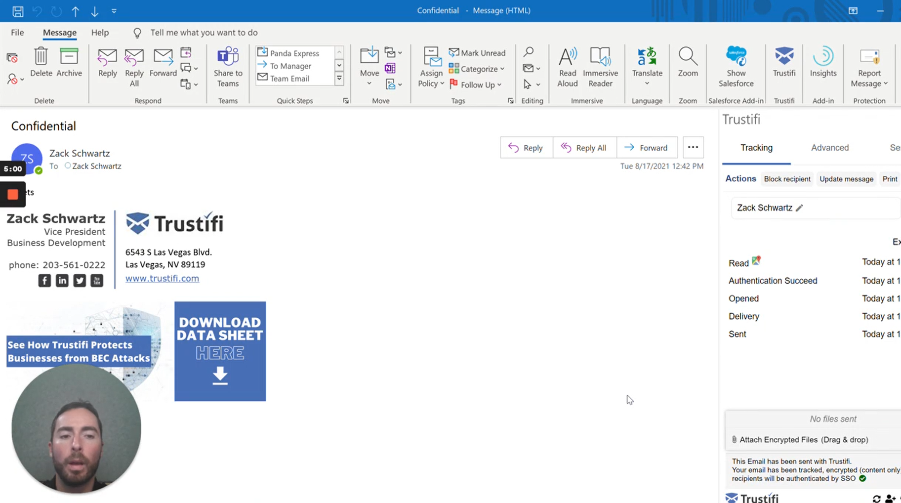 Outbound Email Security | Trustifi